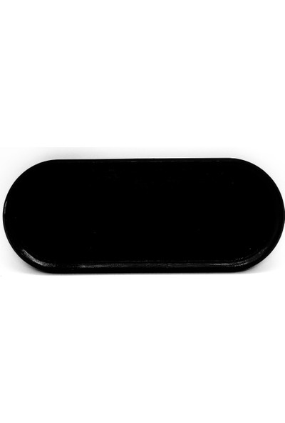 Hediye Bankası Oval Beton Tepsi-Sunumluk 23,5 cm Siyah Tabak Hediye Bankası Oval Beton Tepsi-Sunumluk 23,5 cm Siyah Tabak