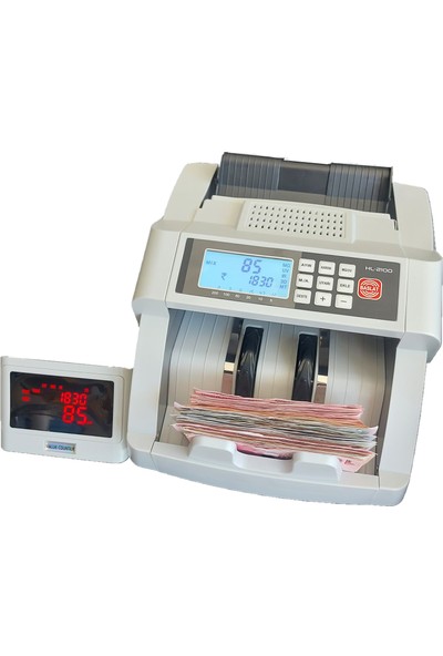 HunterTec Hl 2100 Karışık Sayım Sahte Tespit Para Sayma Makinası HunterTec Hl 2100 Karışık Sayım Sahte Tespit Para Sayma Makinası