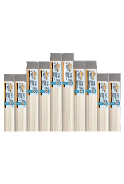 North Plas (P) Pp Beyaz Dar Plastik Kaynak Elektrot 10 Paket North Plas (P) Pp Beyaz Dar Plastik Kaynak Elektrot 10 Paket