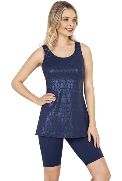 Endeep Kadın Lacivert Tankini