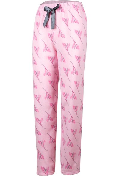 Line Smart Kadın Rahat Polar Lastikli Cepsiz Pijama Altı 014 Line Smart Kadın Rahat Polar Lastikli Cepsiz Pijama Altı 014