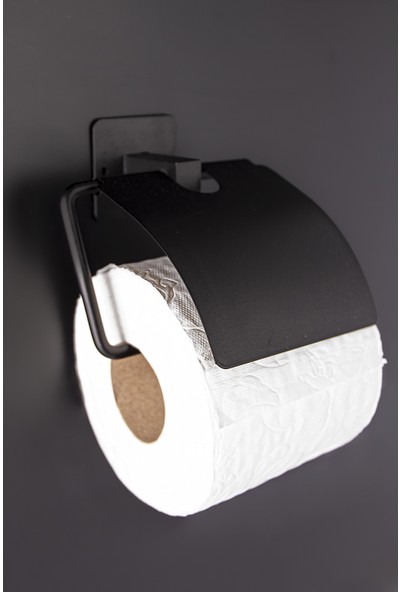Vip Gross Kapaklı Banyo Duvara Monte Tuvalet Kağıdı Tutacağı
