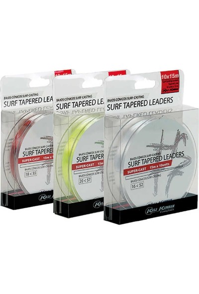 Kali Kunnan Surf Tapered Leaders Misina Kali Kunnan Surf Tapered Leaders Misina