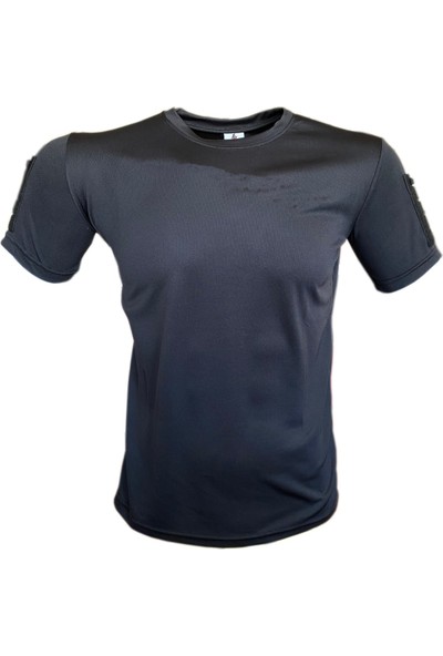 Kolu Cırtlı Taktik Tişört