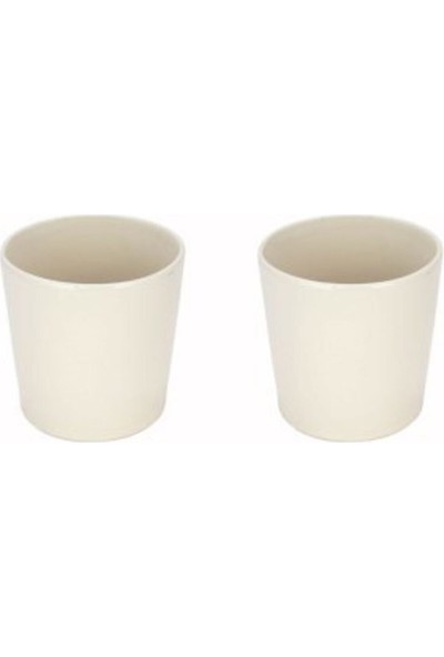 Yeşilimarket Seramik Saksı Beyaz 2 Adet ( Orkide Için Uyumlu) Yeşilimarket Seramik Saksı Beyaz 2 Adet ( Orkide Için Uyumlu)