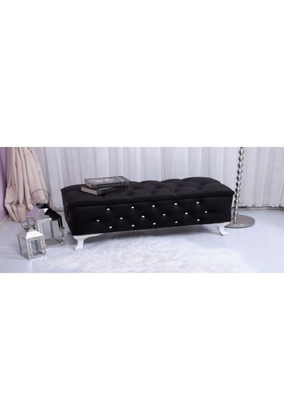 Sepetten Evine Lüks Kapitoneli Sandıklı Ayak Ucu, Yatak Önü Bench Puf 90X45 cm Sepetten Evine Lüks Kapitoneli Sandıklı Ayak Ucu, Yatak Önü Bench Puf 90X45 cm