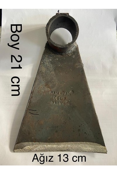 Güney Bağ ve Bahçe Çapası El Yapımı Dövme Çelik-Büyük Üçgen Çapa