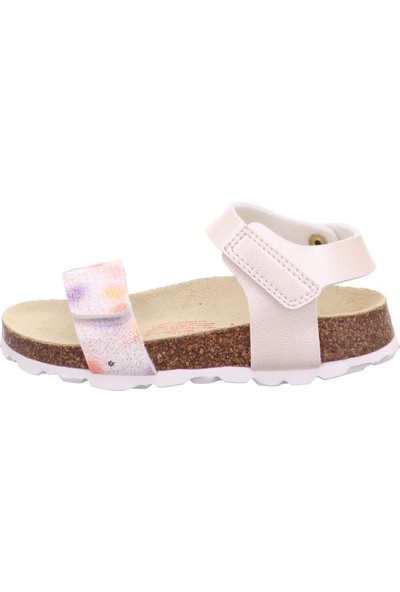 Superfit 1-000123-1000-1 Bios Beyaz Kız Çocuk Sandalet