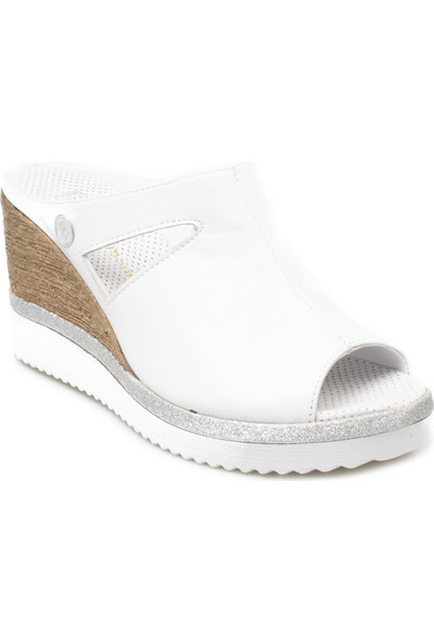 Mammamia 2255Z Günlük Dolgu Topuklu Kadın Terlik