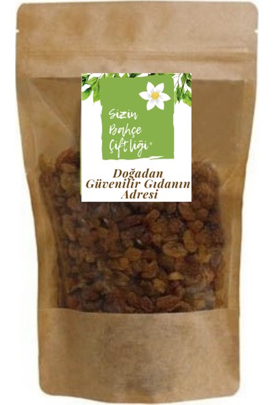 Sizin Bahçe Çiftliği Çekirdeksiz Kuru Üzüm 250GR.