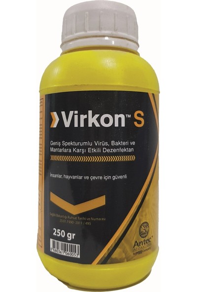 Virkon S Geniş Spektrumlu Dezenfektan 250 gr