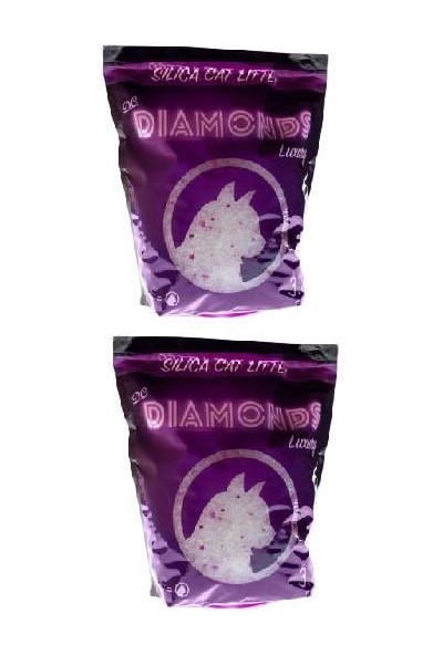 Diamonds Elite Silica Kedi Kumu 3.8 L x 2 Adet