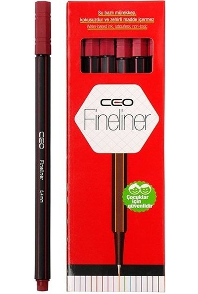 Elektron Pazar Ceo Fineliner Kalem 12'li Elektron Pazar Ceo Fineliner Kalem 12'li