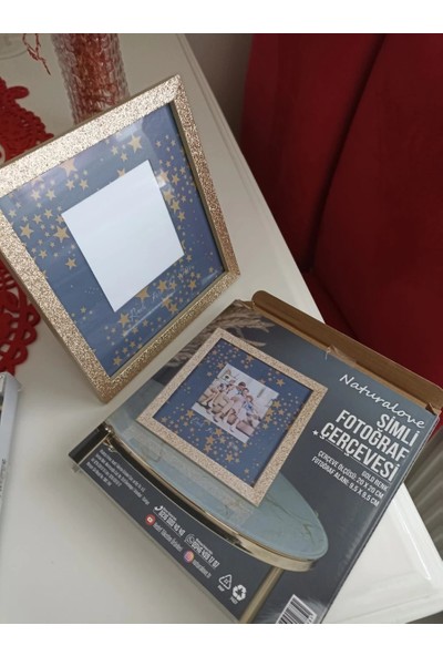 Naturalove Simli Fotoğraf Çerçevesi