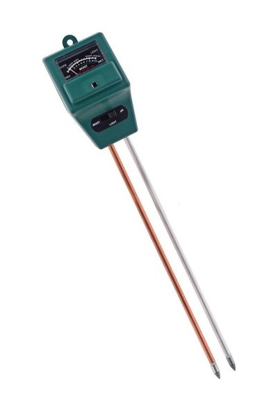 Toprak Için Nem, Ph ve Işık Ölçer 3'ü Bir Arada