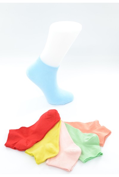 Flora Dikişsiz Bambu Patik Çorap 6 Flora Dikişsiz Bambu Patik Çorap 6