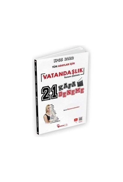 2022 KPSS Vatandaşlık 21 Deneme Tamamı Çözümlü - Esra Özkan Karaoğlu 2022 KPSS Vatandaşlık 21 Deneme Tamamı Çözümlü - Esra Özkan Karaoğlu