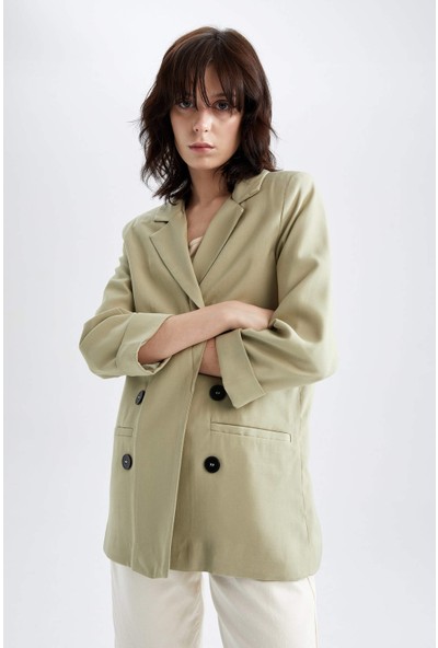 DeFacto Oversize Fit Blazer Ceket U2934AZ22SP