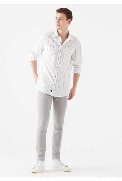 Mavi James Gri Comfort Gabardin Pantolon Mavi James Gri Comfort Gabardin Pantolon