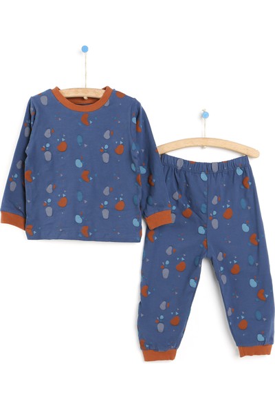 Hello Baby Basic Erkek Bebek Pijama Takımı