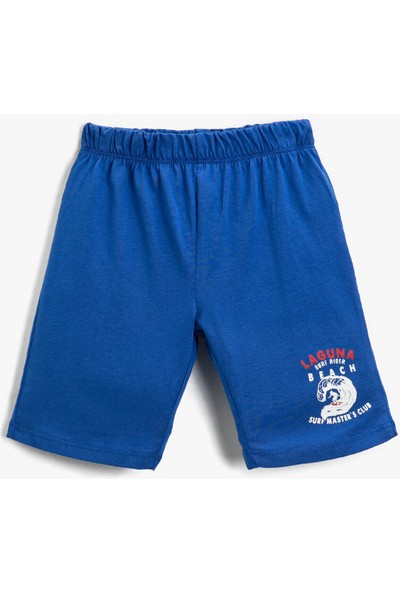 Koton Surf Baskılı Şort Pamuklu