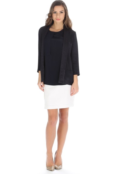 Cotton Bar Ekru Ceket