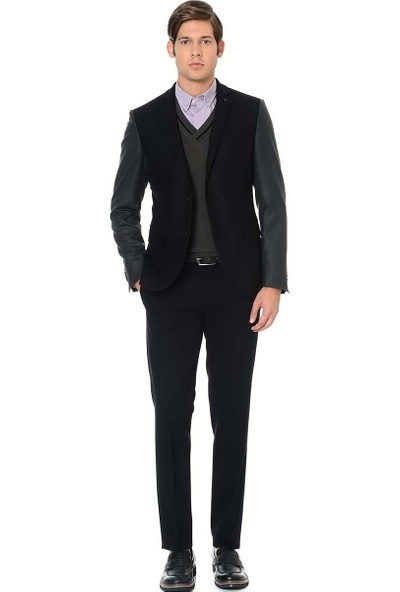 Fabrika 304005300 Siyah Erkek Ceket