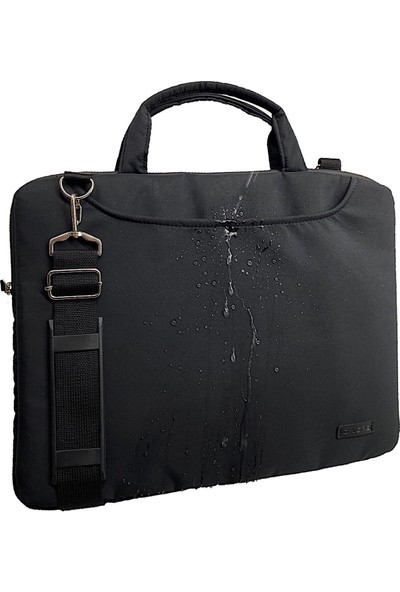 D'Vers Siyah Su Geçirmez Kumaş Su Geçirmez Fermuar Detaylı 15-15,6inch Uyumlu Unisex Laptop Evrak Çantası D'Vers Siyah Su Geçirmez Kumaş Su Geçirmez Fermuar Detaylı 15-15,6inch Uyumlu Unisex Laptop Evrak Çantası