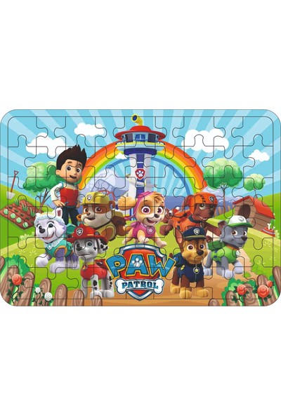 Baskımarketim 54 Parça Ahşap Puzzle Paw Petrol Köpekler Çocuk Yapboz Baskımarketim 54 Parça Ahşap Puzzle Paw Petrol Köpekler Çocuk Yapboz