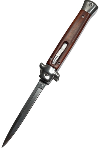 Vasque - Akc Italyan Stil Stiletto Içten Çıkmalı Kahverengi Çakı 27.5 cm Vasque - Akc Italyan Stil Stiletto Içten Çıkmalı Kahverengi Çakı 27.5 cm