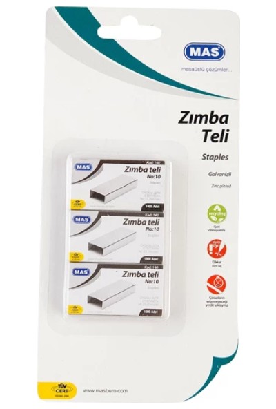 Mas 141 Zımba Teli No:10 3 Kutu