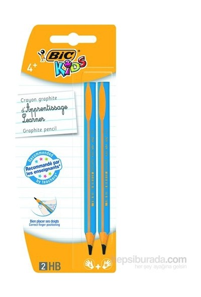 Bic Kids Evolution Üçgen Jumbo Ilk Yazım Kalemi, 2’li Blister Bic Kids Evolution Üçgen Jumbo Ilk Yazım Kalemi, 2’li Blister