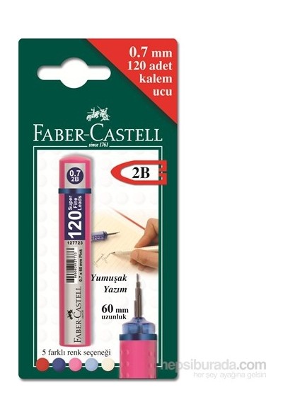 Faber-Castell 120'LI Tekli Min 0,7mm - K+M+P+A.m.+B (5500127700)