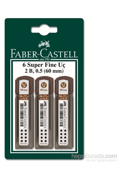 Faber-Castell 6'li Grip Min 0,5 (5506127820)