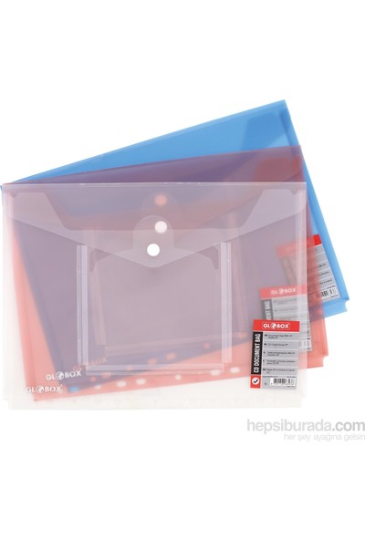 Globox Cdli Mavi Çıtçıtlı Dosya 6220 Globox Cdli Mavi Çıtçıtlı Dosya 6220