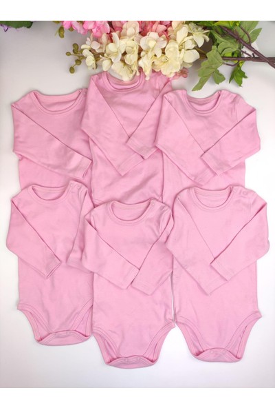 Papyon Baby Kids Uzun Kollu Çıtçıtlı Badi Zıbın Body 6lı Set 3-6-9-12 Ay Papyon Baby Kids Uzun Kollu Çıtçıtlı Badi Zıbın Body 6lı Set 3-6-9-12 Ay