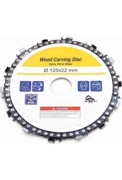 Ctn Paltava Meşem Zincirli Ahşap Dairesel Testere 115 x 22 mm