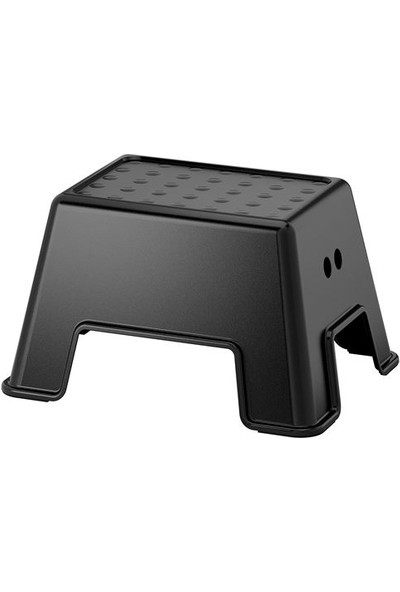 IKEA Çocuk Tabure-Basamak Banyo Ikea Siyah Renk Polipropilen Tabure Kaymaz Taban IKEA Çocuk Tabure-Basamak Banyo Ikea Siyah Renk Polipropilen Tabure Kaymaz Taban