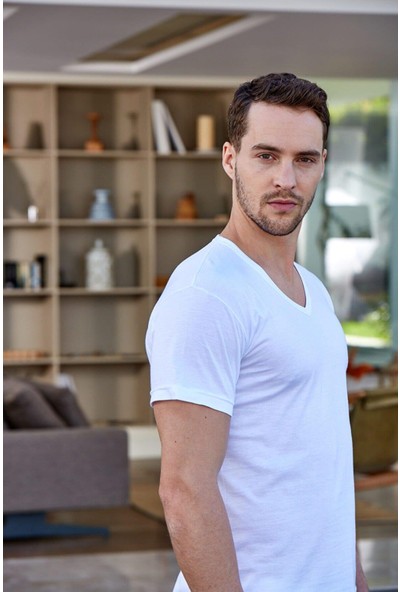 Berrak Erkek Modal V Yaka Atlet 1036 - 6 Adet Berrak Erkek Modal V Yaka Atlet 1036 - 6 Adet