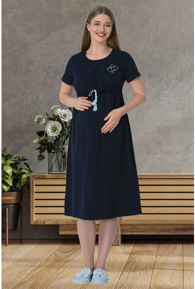Mecit 5644 Emzirme Özellikli Lohusa Elbise Mecit 5644 Emzirme Özellikli Lohusa Elbise