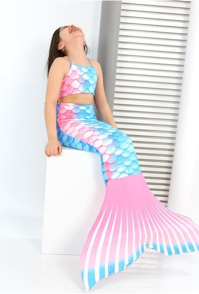 Efsace Deniz Kızı Kostüm Mayo 3 Lu Takım Efsace Deniz Kızı Kostüm Mayo 3 Lu Takım