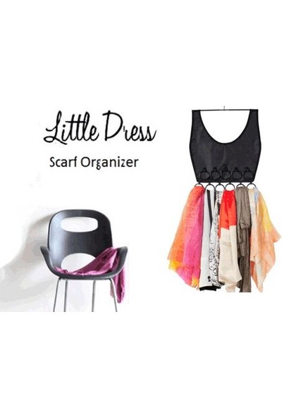 Laqaydükkan34 Küçük Elbise Eşarp Organizer