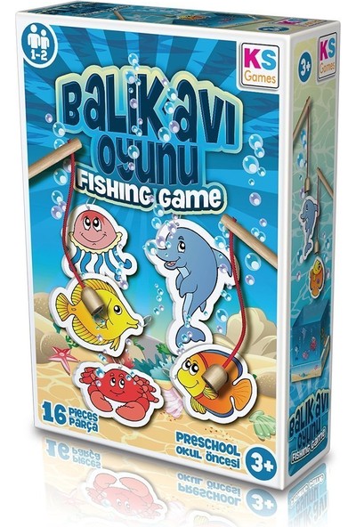 Laqaydükkan34 Balık Avı Oyunu - Fishing Game / +3 Yaş