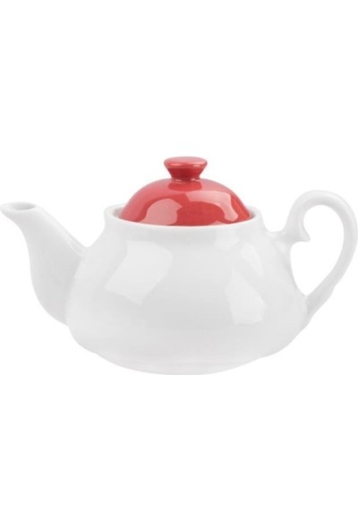 Blue Çarşım Kosova Beyaz Mercan Seramik Demlik