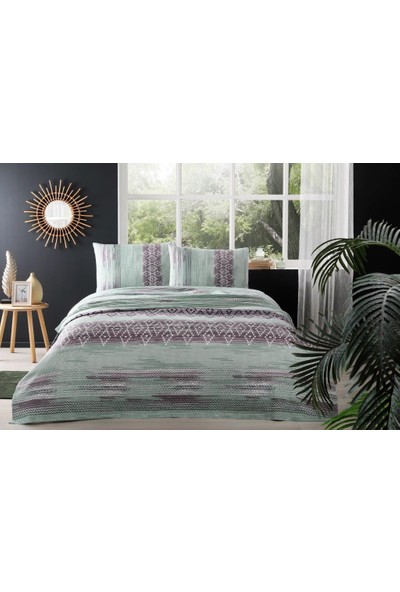 Özdilek Seam Yeşil Tek Kişilik Pike Takımı