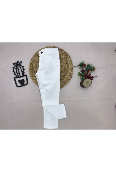 Can Kardeşler Erkek Çocuk Keten Renkli Dar Paça Pantolon