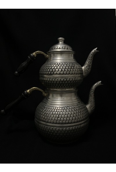 Üzümcüler Bakır Bakır El Yapımı Çaydanlık