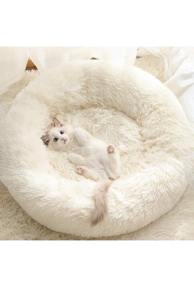 Miu Pets Premium Yuvarlak Peluş Kedi Köpek Yatagı Miu Pets Premium Yuvarlak Peluş Kedi Köpek Yatagı