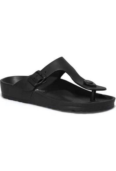 Polaris 400638.M2FX Siyah Erkek Parmak Arası Terlik - Siyah - 42