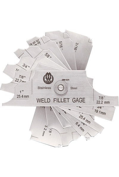 Werka 32-254mm Kavis Kaynak Ölçer